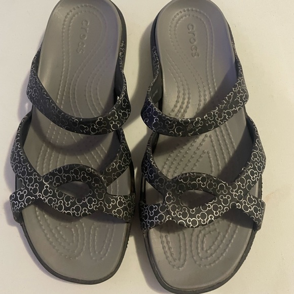 CROCS | Shoes | Womens Crocs Disney Mickey Mouse Swiftwater Sandals ...